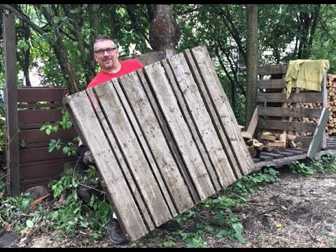 How to Move a Heavy Duty Pallet with ONE Hand!