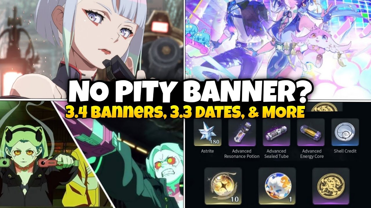 NEW UPDATE! NOT PITY BANNERS, 3.4 DRIP MARKETING DATES,  3.3 CALENDAR & MORE - Wuthering Waves 