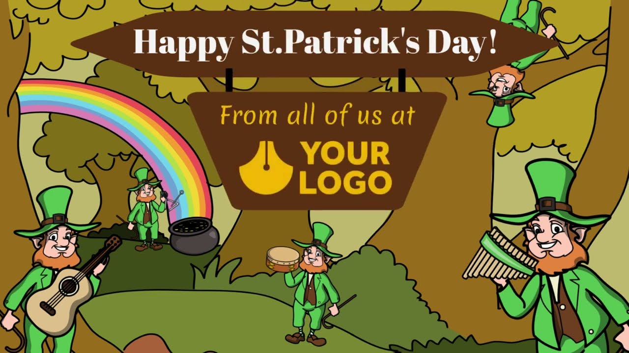 Happy St Patricks Day | Animated Video Template