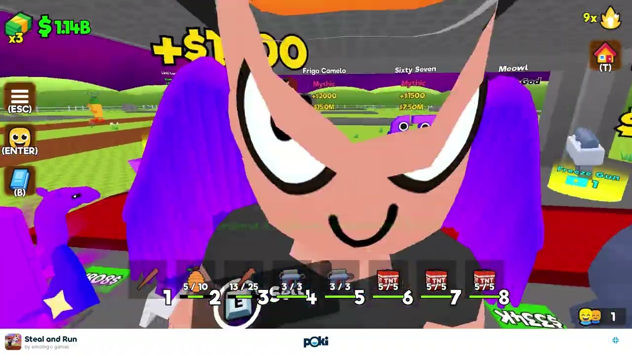 Steal and run Event is HERE!!!!!
