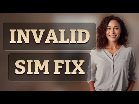 Why Does My iPhone Show 'Invalid SIM' and How Do I Fix It?