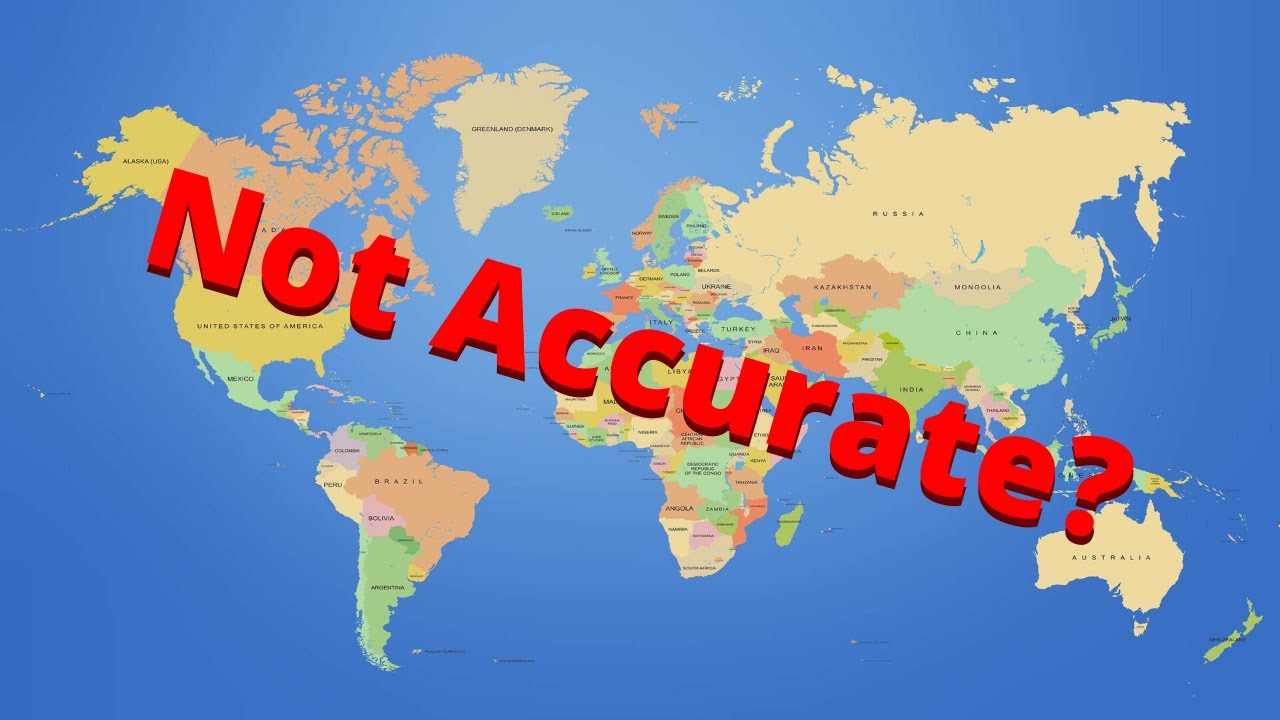 Actual Political Map of the World