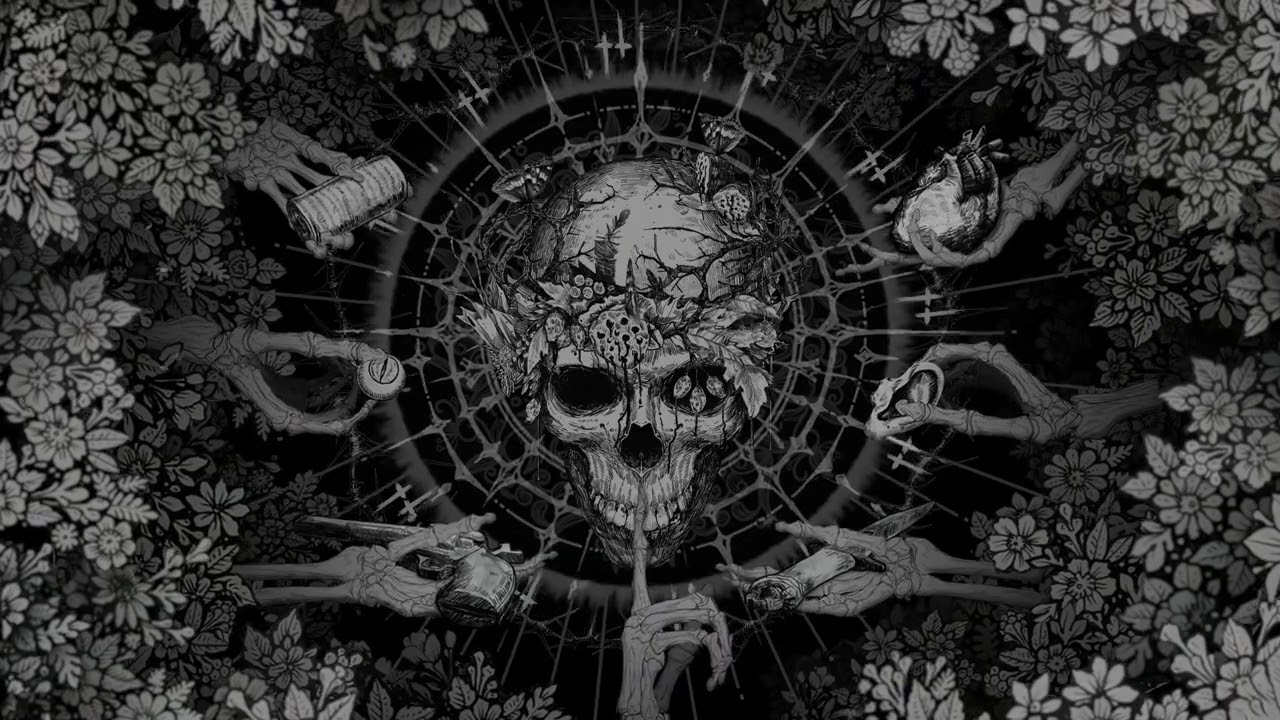 Hunt Showdown Dark Ritual Skull 4K Live Wallpaper 💀 | Horror Gaming Loop for PC Free Download