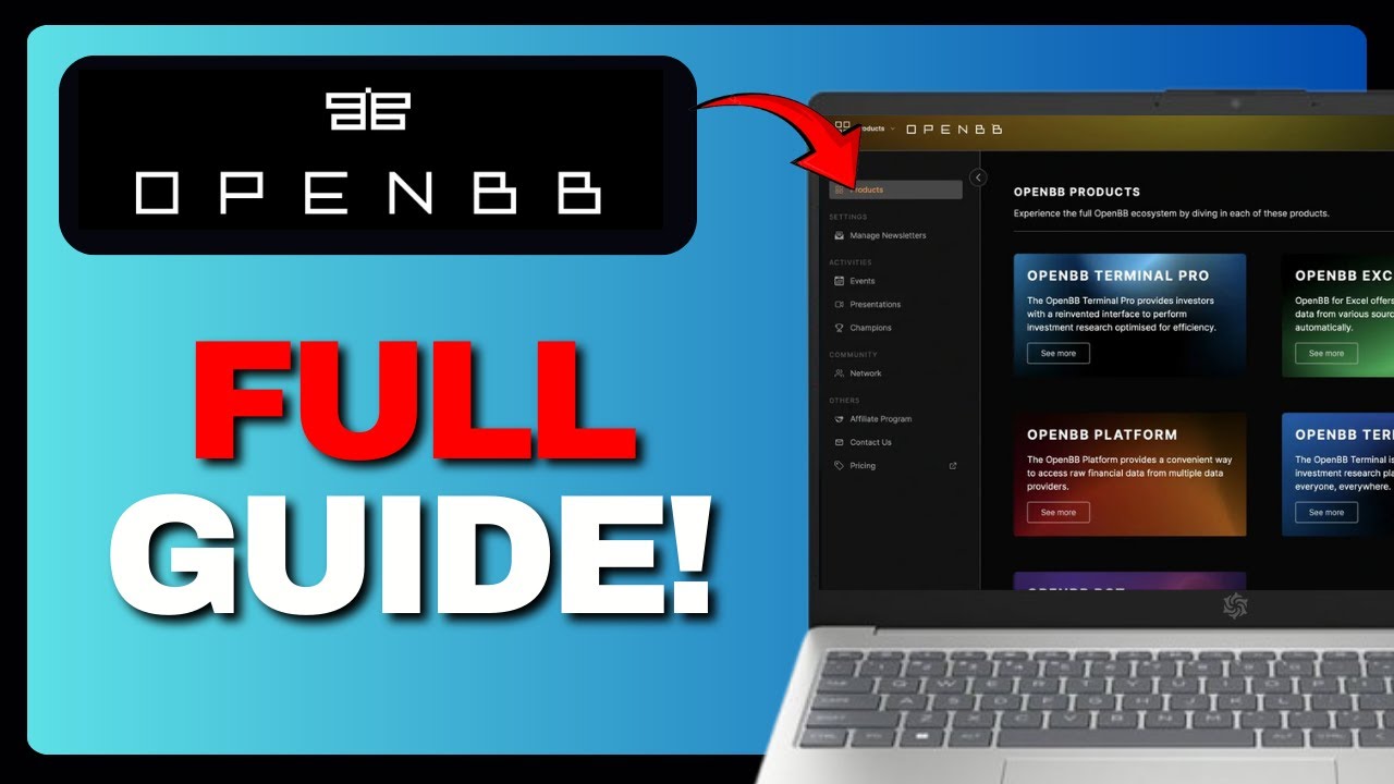 OpenBB Tutorial: How To Use OpenBB For Beginners (Full Guide) 2025!