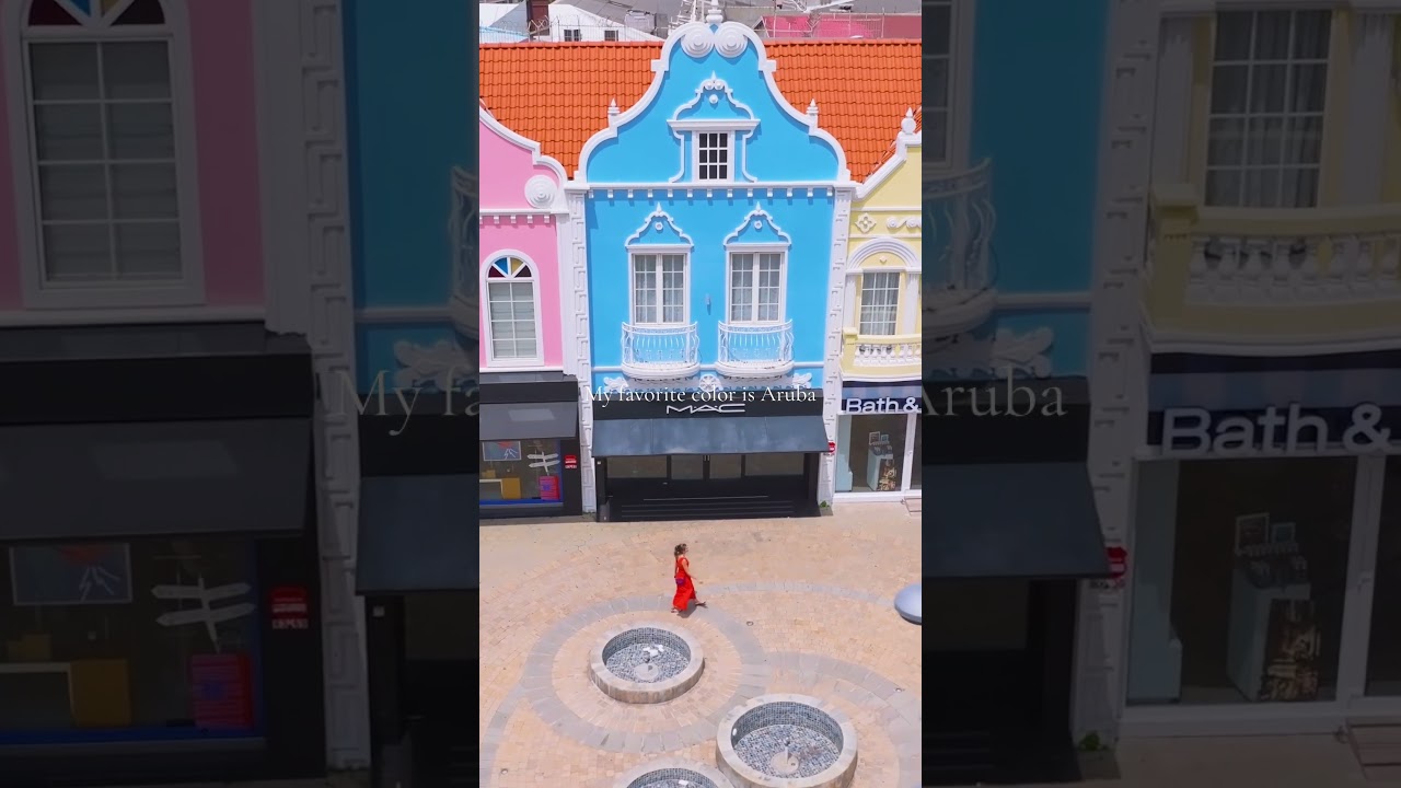 Turquoise. Maroon. Chartreuse. Goldenrod. Violet. #Color #Aruba #Blue #Travel #TravelTok