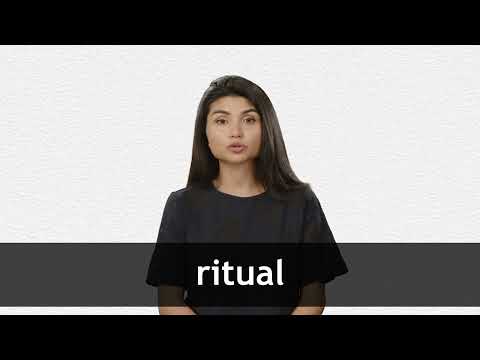 How to pronounce RITUAL in American English