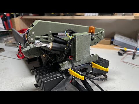 🪖 Hiab 2222 ATF RC military loader crane in 1:14・ 3D File for 3D ...
