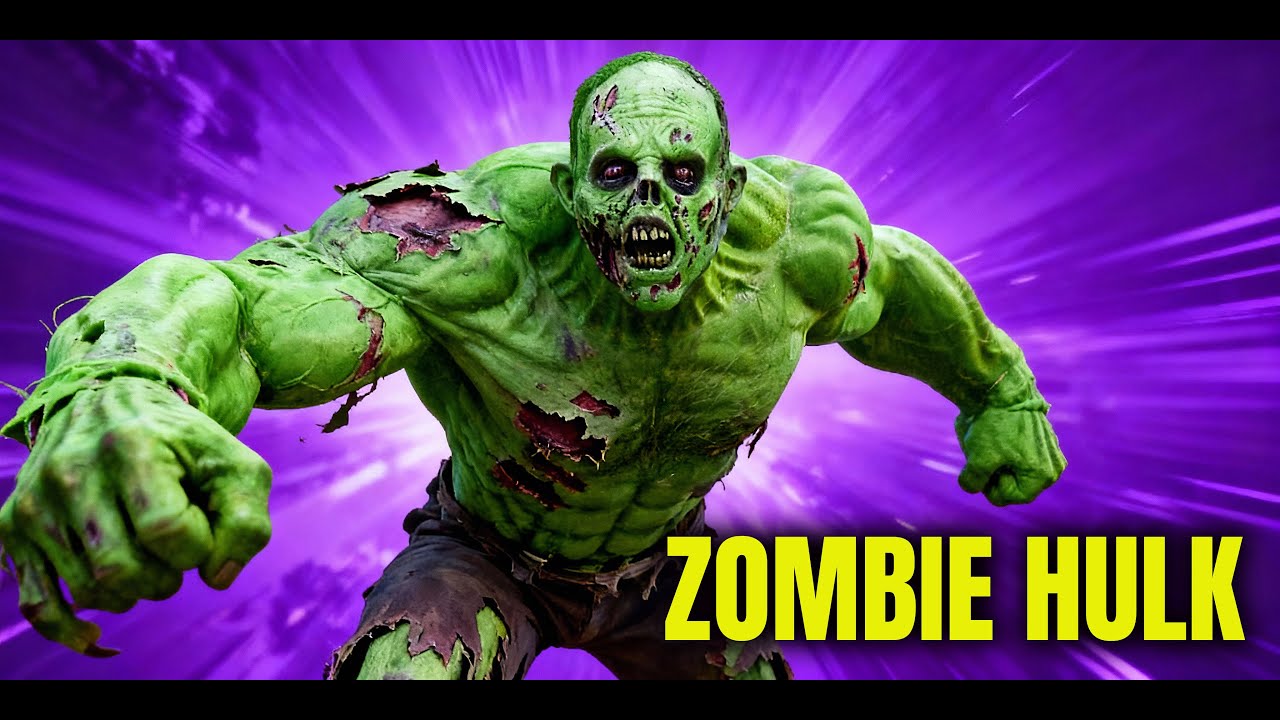 Zombie Hulk - Halloween!