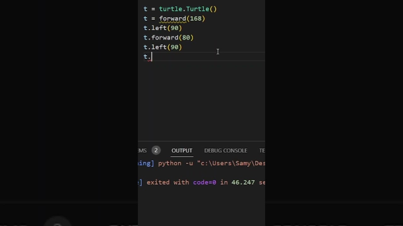 Draw Rectangle with Python | Programming