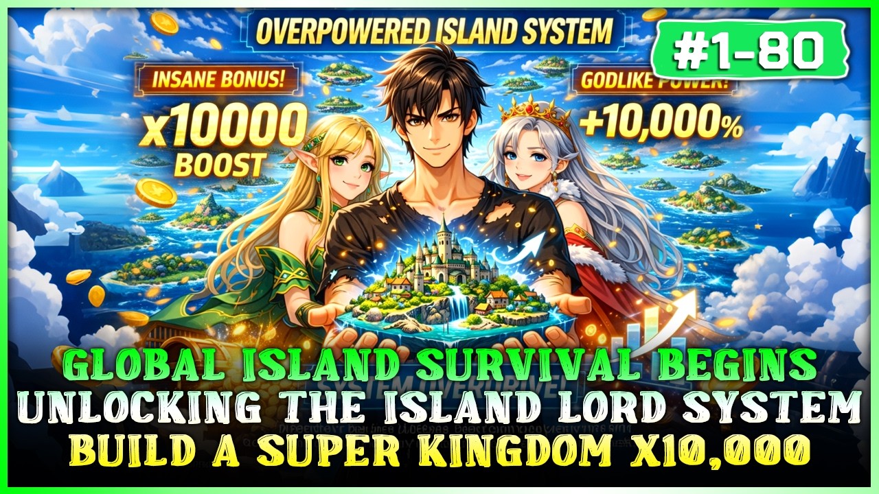 Global Island Survival: I Unlock the Island Lord System and Build a Super Kingdom with 10,000x Boost