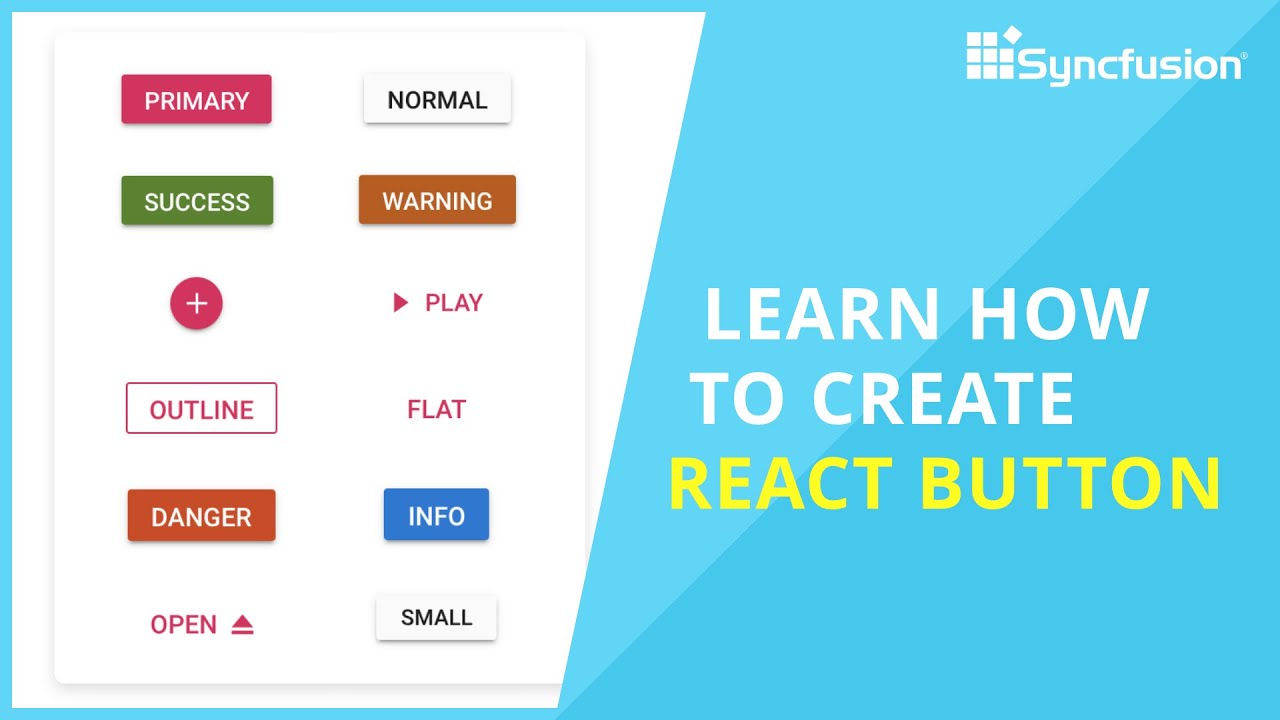 Learn How to Create React Button