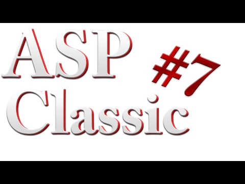 ASP Classic Lessons #7 - Error 800a0bcd BOF or EOF