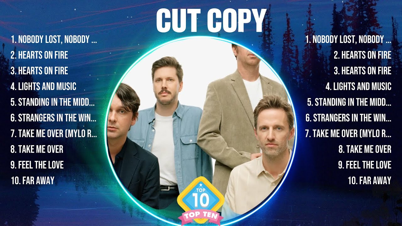 Cut Copy Top Of The Music Hits 2024 - Most Popular Hits Playlist