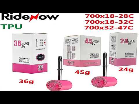 RideNow TPU Bike Inner Tube 700C 700x18 23 25 28 32 35 37 40 47C Road Bicycle Tire MTB Bike Camera
