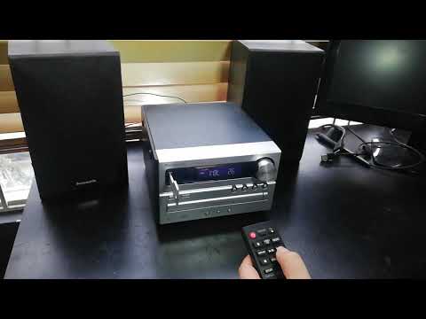 Microcomponente Panasonic SA-PM250 USB/Bluethooth/CD/MP3