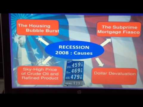 PowerPoint presentation Great Recession 2008