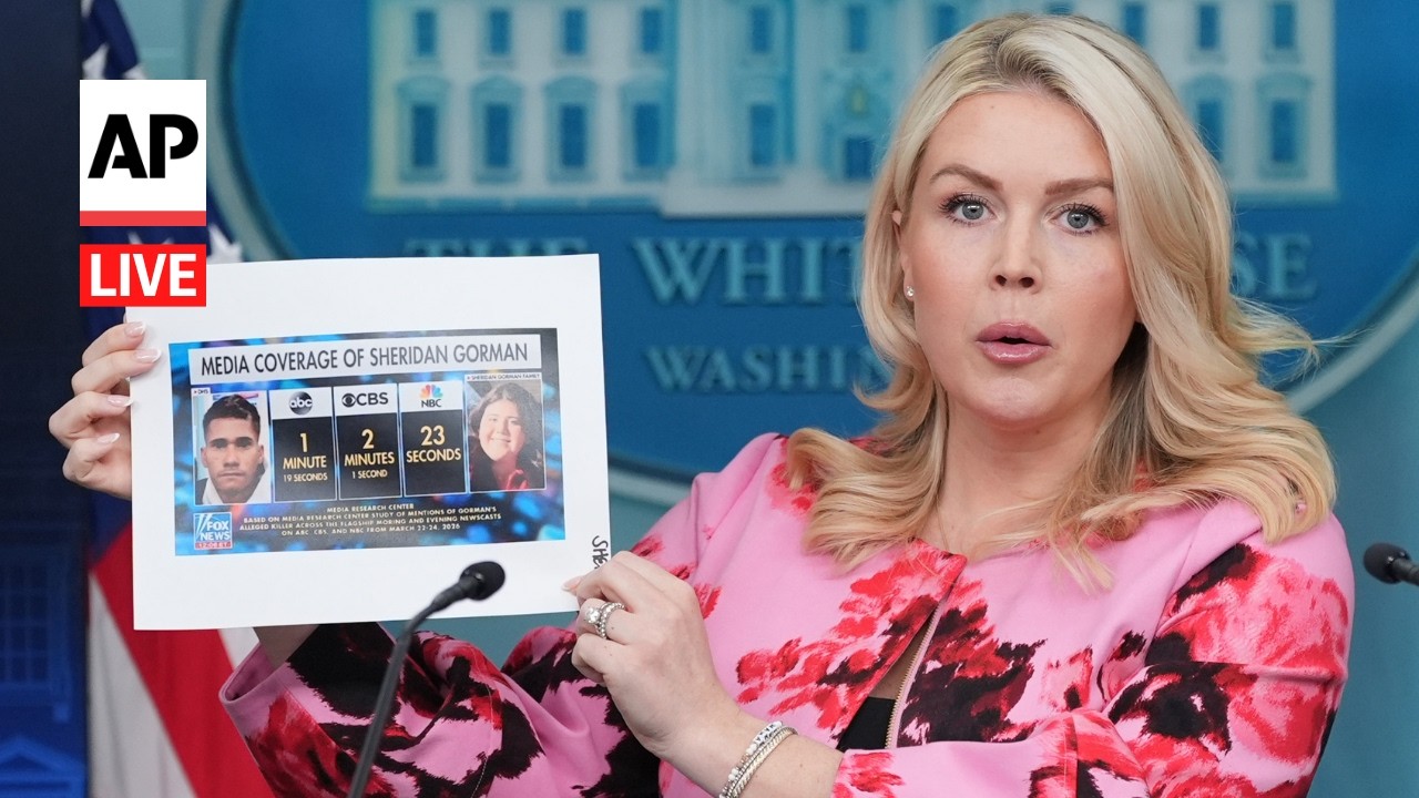 LIVE: White House press briefing with Karoline Leavitt