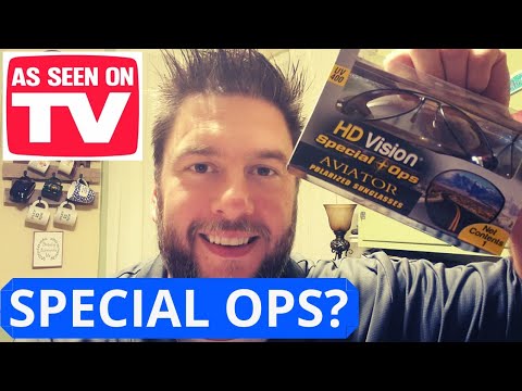HD Vision Special Ops Aviator glasses review. 2019 As seen on tv sunglasses 🕶 [60]