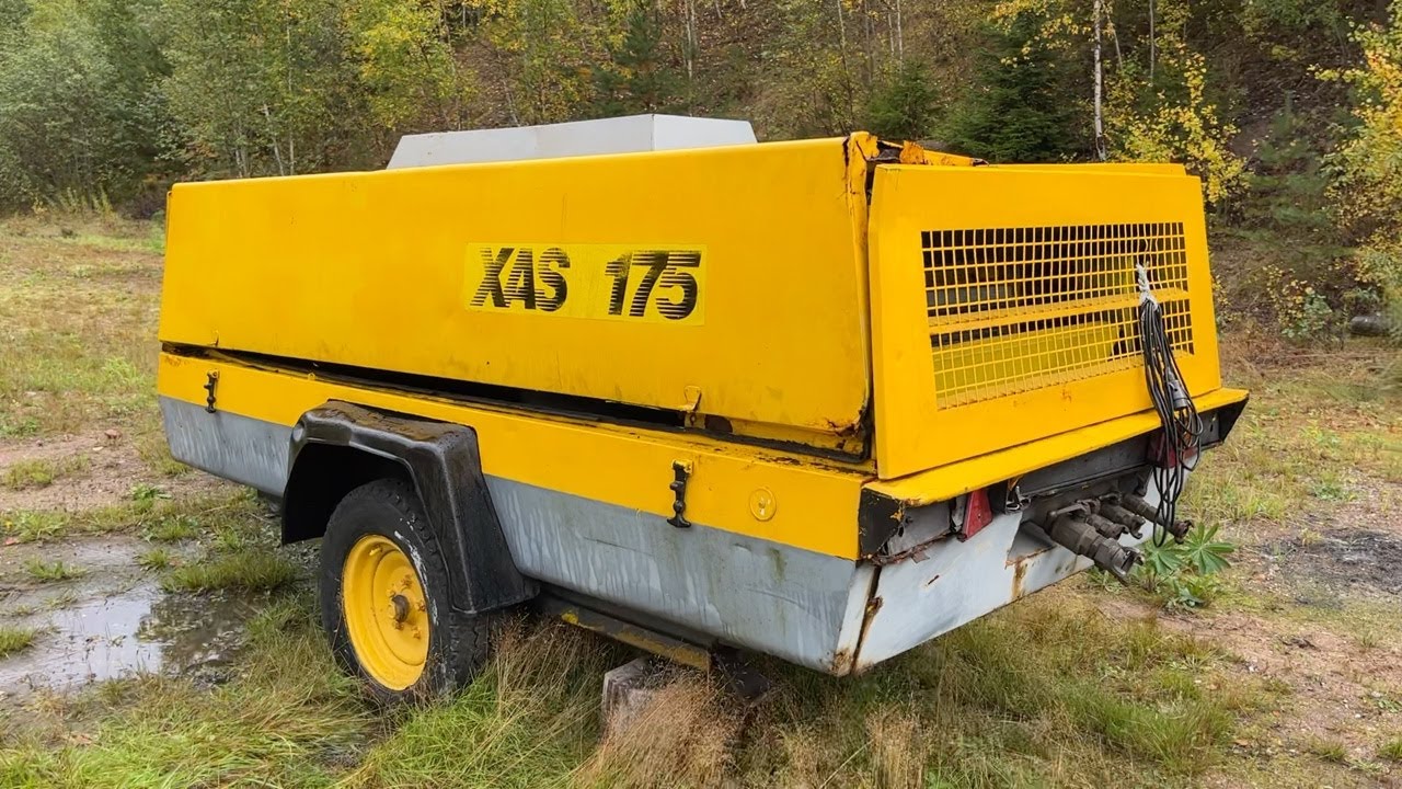 Kompressor Atlas Copco Xas 175, Fagersta, Klaravik auktioner
