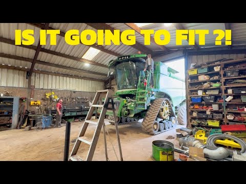 COMBINE HARVESTER SIGHTING! AND A NEW FACE IN THE SPRAYER?