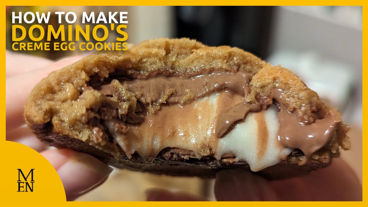 We made Domino's Creme Egg cookies for less than half the price and ...