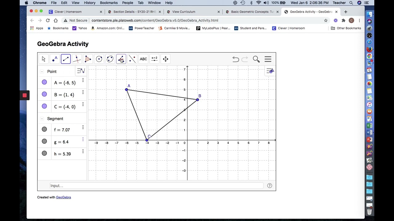 GeoGebra Classic Tutorial