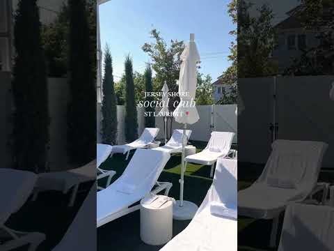 The perfect social + swim club to getaway for the day! #thestlaurentsocialclub #socialclub