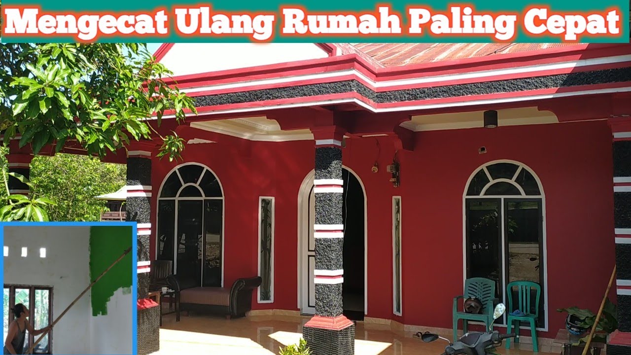 Trik Dan Cara Mengecat Ulang Dinding Rumah Paling Cepat Dan Rapi - repaint the wall of the house