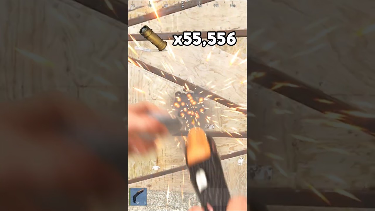 How Many HANDMADE SHELLS to Break a SOFTSIDE WALL in Rust?