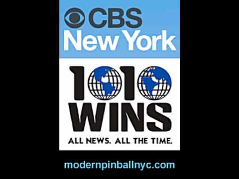 CBS 1010 WINS Announces Modern Pinball NYC!