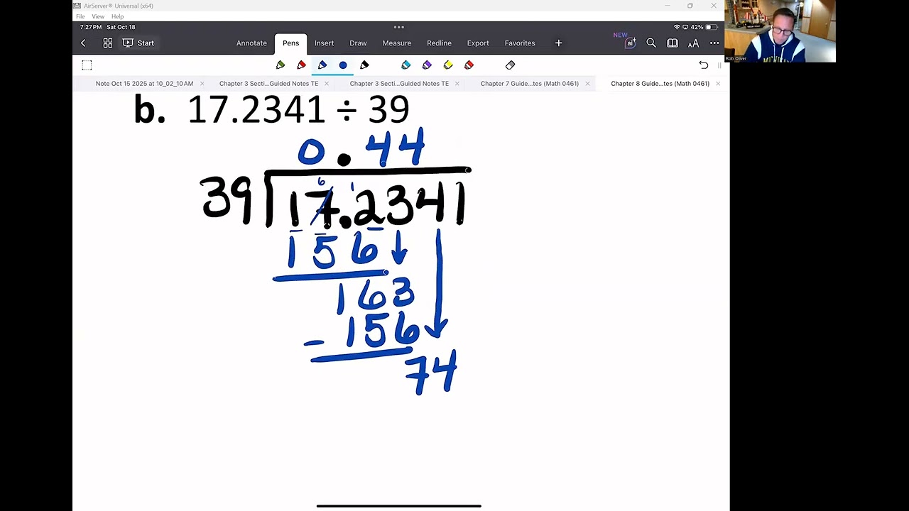Chapter 8, Section 3 Guided Notes (Math 0461) PreAlgebra