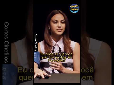 CAMILA MENDES FALANDO PORTUGUÊS COM A MAYA HAWKE