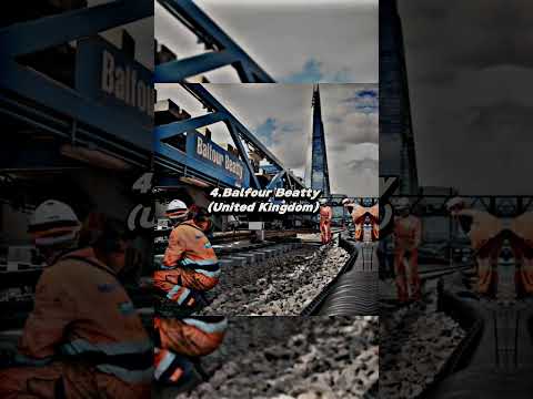 | Top 5 construction Companies In The World #uk #shorts #youtube |