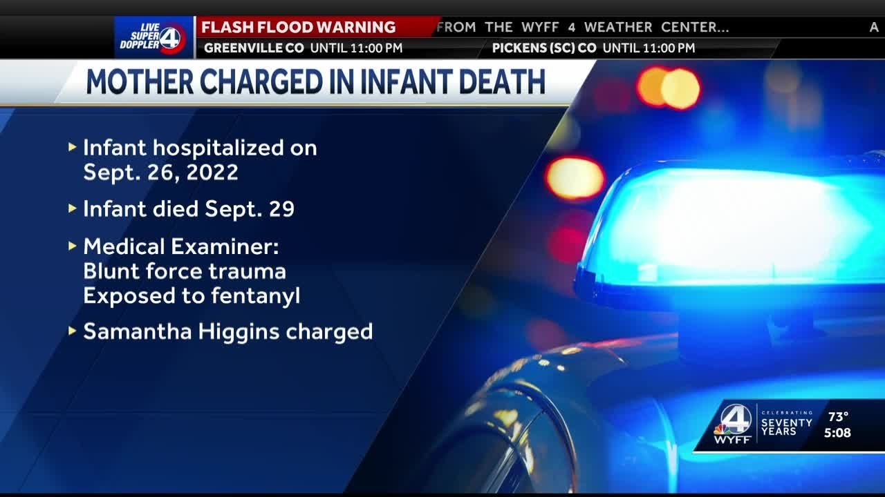 Woman arrested, charged with death of 8-month-old child after overdose in Asheville, NC, police say