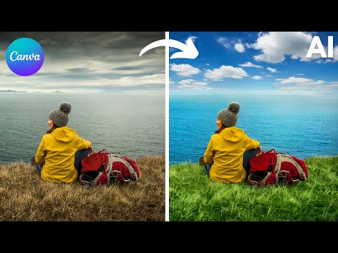 Enhance Your Photos with Canva AI: Sky Replacement & Color Enhancement Tutorial