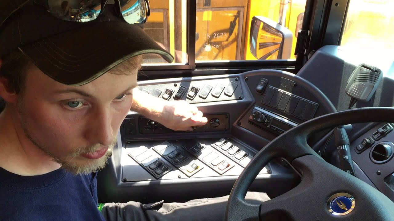 Blue Bird School Bus Convection Heat Operation