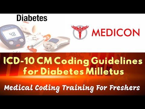 ICD10CM coding Guidelines for Diabetes Milletus.