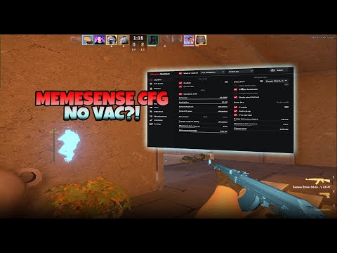 I haven't got VAC yet with this config...🤔#memesense