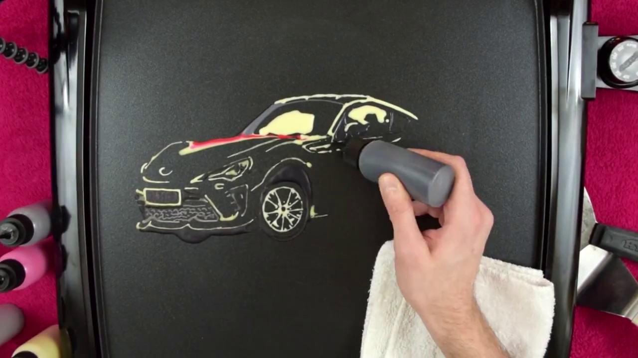 Toyota GT 86 Painted With Pancake Mix, Look too Good to Eat - autoevolution