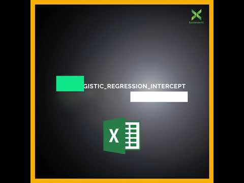 ML Logistic Regression Intercept | xl8ml.com