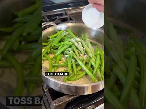 Sauteed Green Beans #shorts