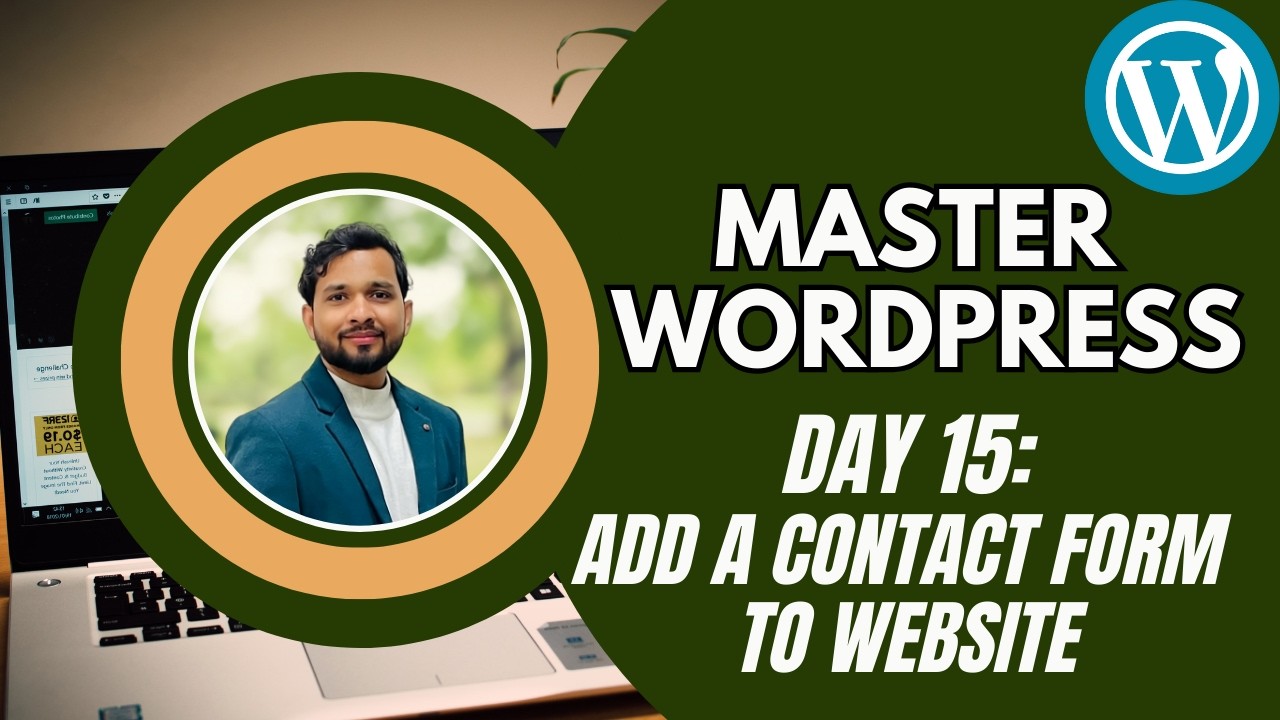 WordPress Day 15: Add a Contact Form to Your WordPress Website