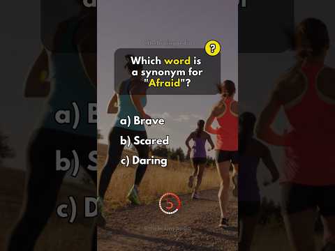 English Synonyms Quiz Game. #quiz #quizgame #learnenglish #quiztime