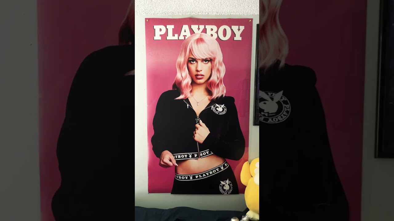 Playboy Giant Display Poster 40”x66” From Spencer’s Gifts #playboy #spencers #gifts #poster #rare