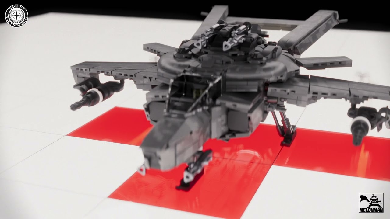 Melonman Studio - F7A Brick Model for Star Citizen (CIG Licensed Community Project)