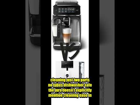 PHILIPS 3200 Series Fully Automatic Espresso Machine VS Jura ENA 4 Automatic Coffee Machine