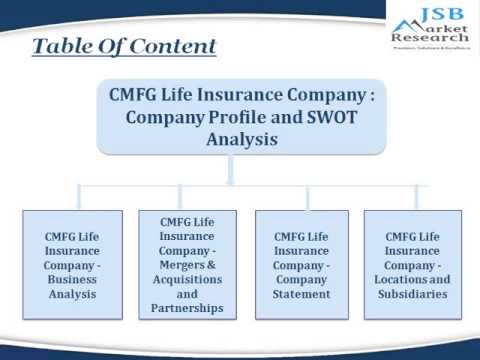 CMFG Life Insurance Company : Company Profile and SWOT Analysis - JSB Market Research