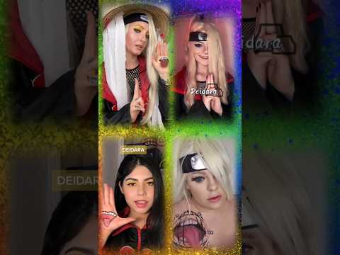 NEW 🎃MAKEUP 🤯INSPIRED by AKATSUKI😱 #makeup #tiktok #shorts #viral