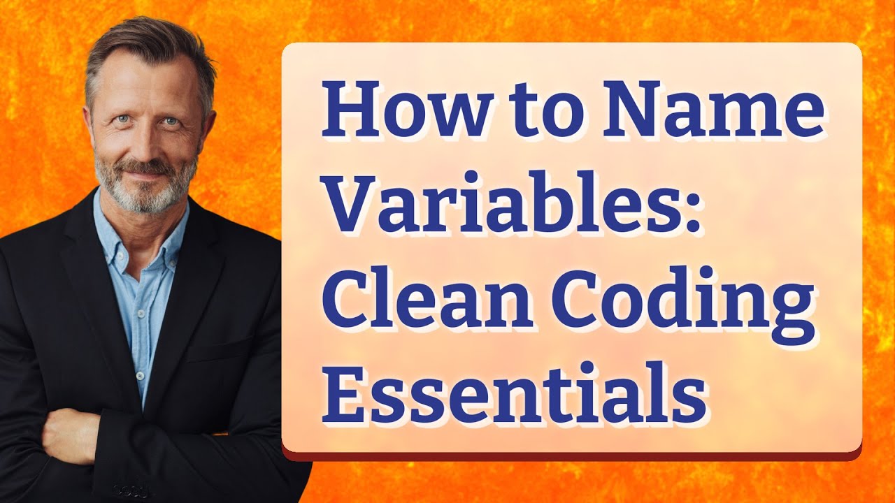 How to Name Variables: Clean Coding Essentials