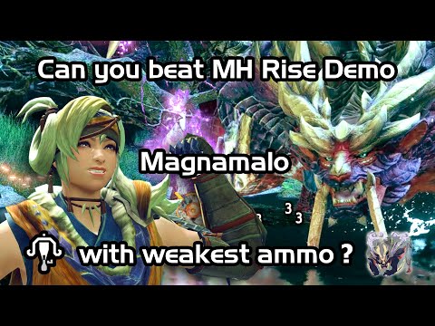 Steam Community :: Video :: [MH Rise: PC Demo] LBG Rapidfire Normal 1 ...